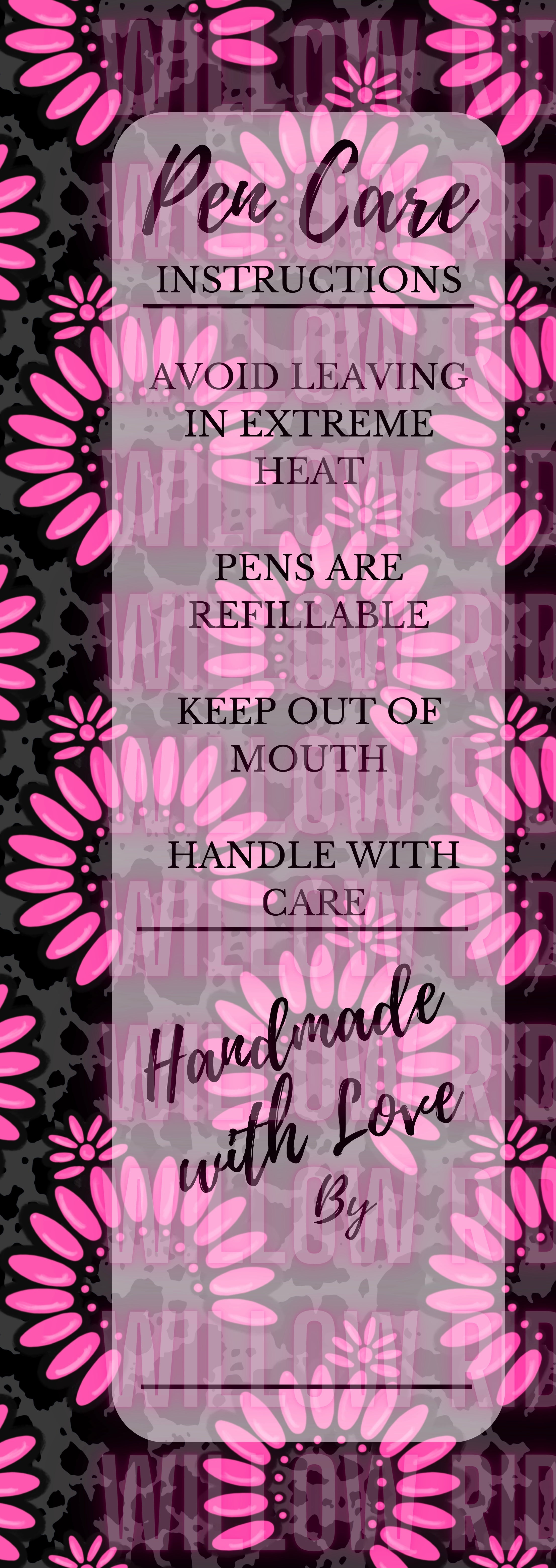 Pink Squash Pen – Shop Willow Ridge